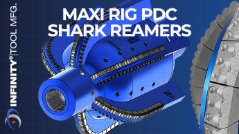 Maxi Rig PDC Shark Reamers - Infinity Tool MFG