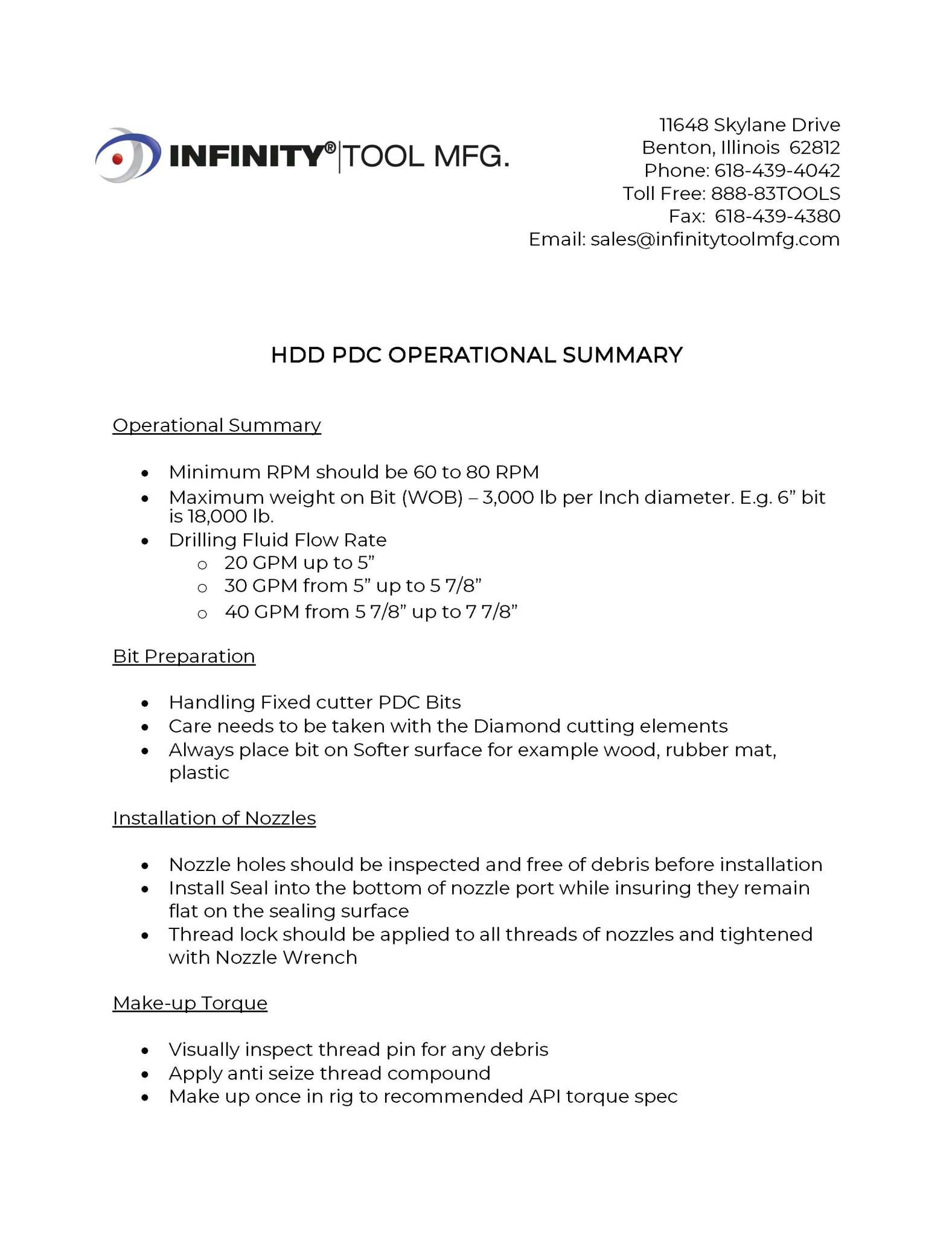 Resources - Infinity Tool MFG - Global Rock Drilling Tools and Supplies